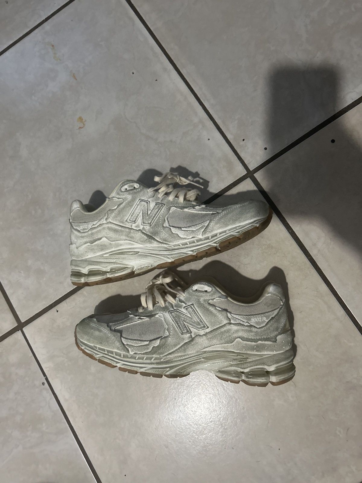 New Balance new balance 2002R distressed protection pack worn twice ...