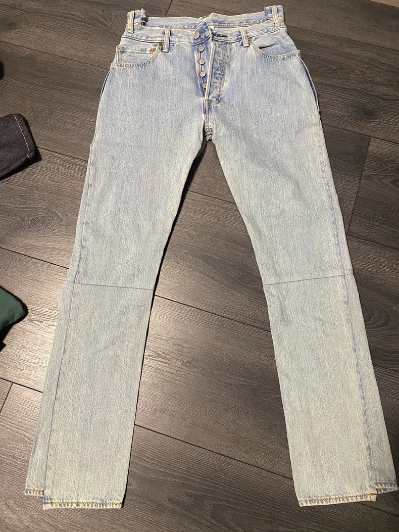 Vetements Deconstructed Denim Pants by Vetements-dmc | Grailed