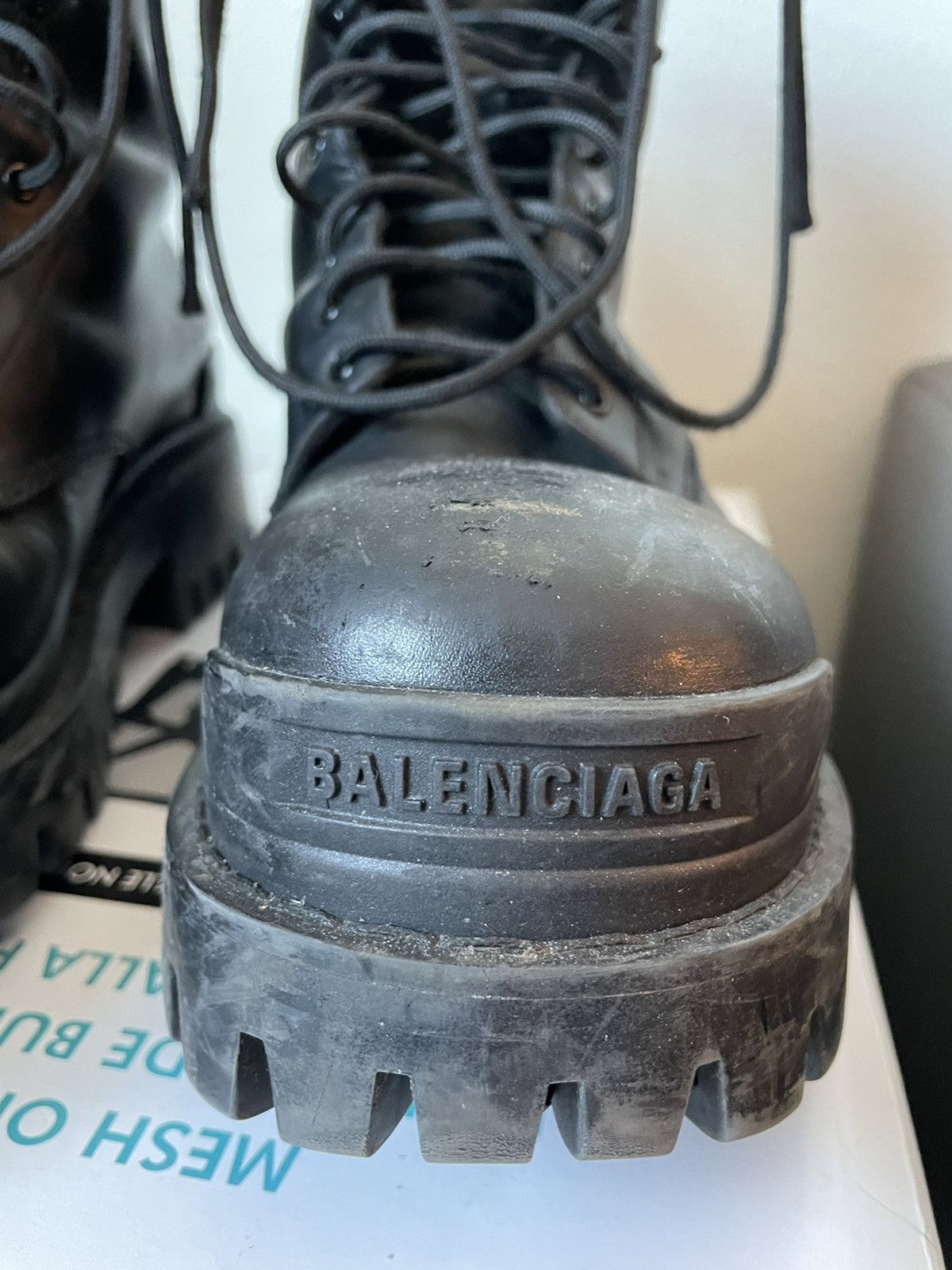 Balenciaga Balenciaga Strike Boot | Grailed
