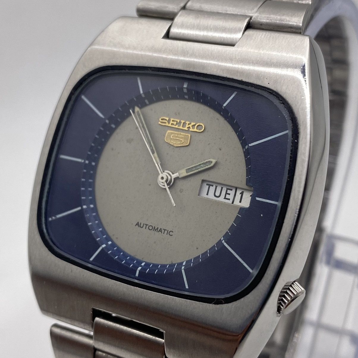 Vintage Vintage Seiko 5 Automatic 6309 Gray Dial Men’s Wristwatch | Grailed