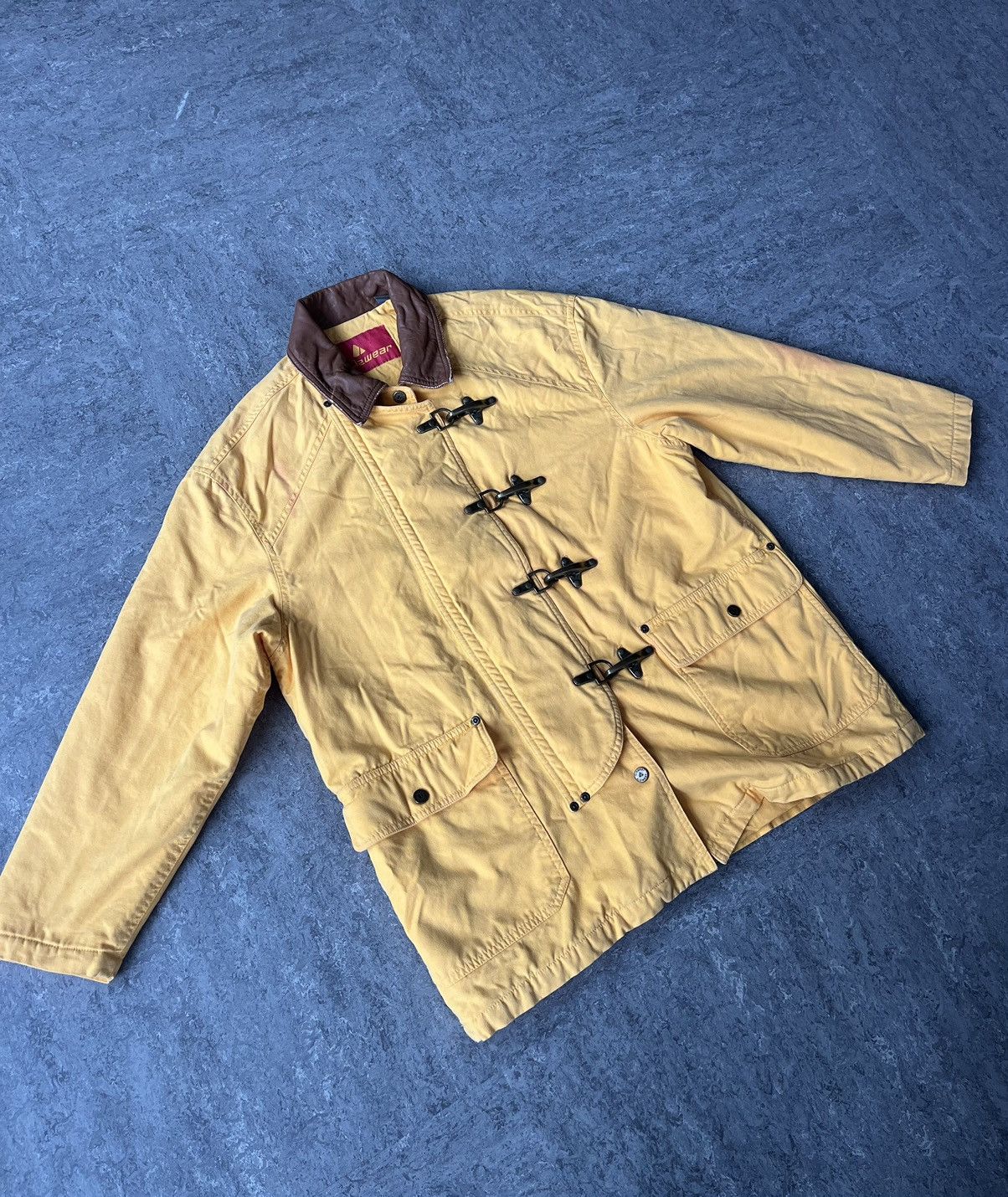 Streetwear × Vintage Vintage Fireman Clasp Jacket Lizwear | Grailed