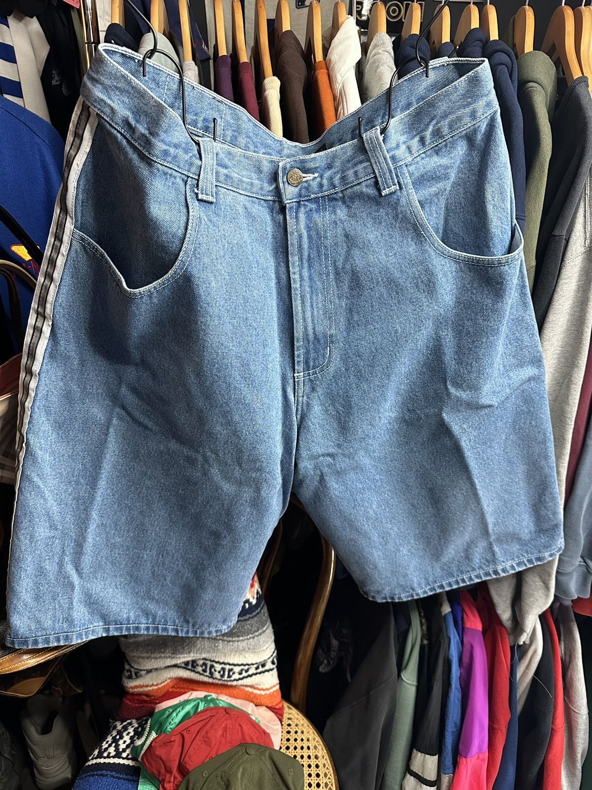 Made In Usa × Streetwear × Vintage 90s Interstate Baggy Jorts | Grailed