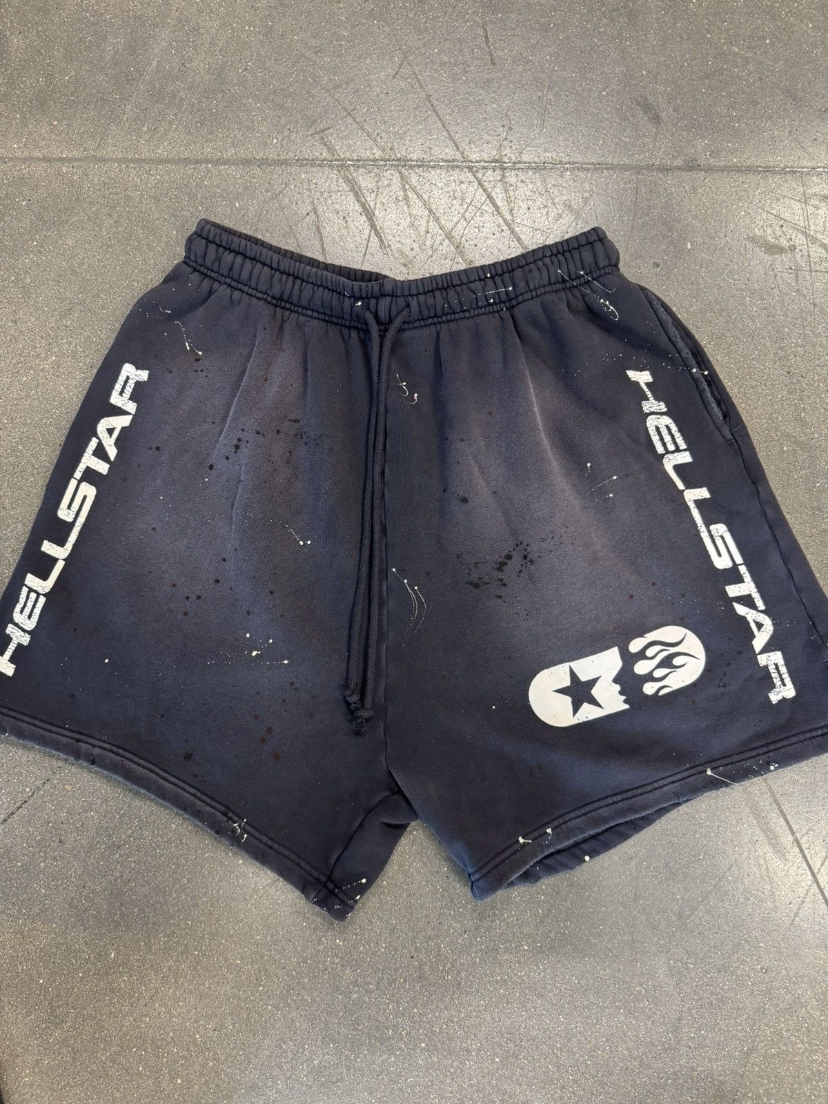 HELLSTAR Hellstar Studio Shorts Faded Black | Grailed
