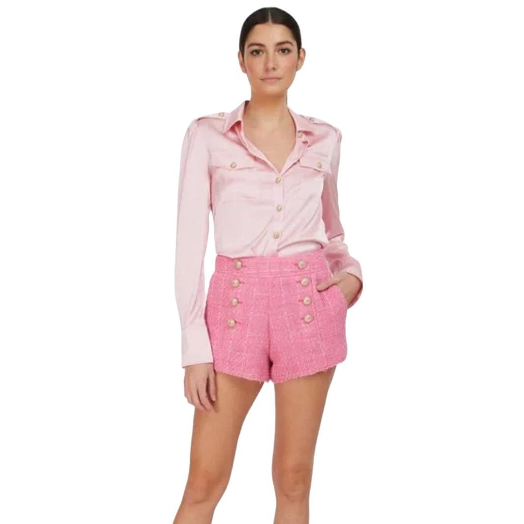 Generation Love Generation Love Women's 6 Pink Lizzy Tweed Formal ...