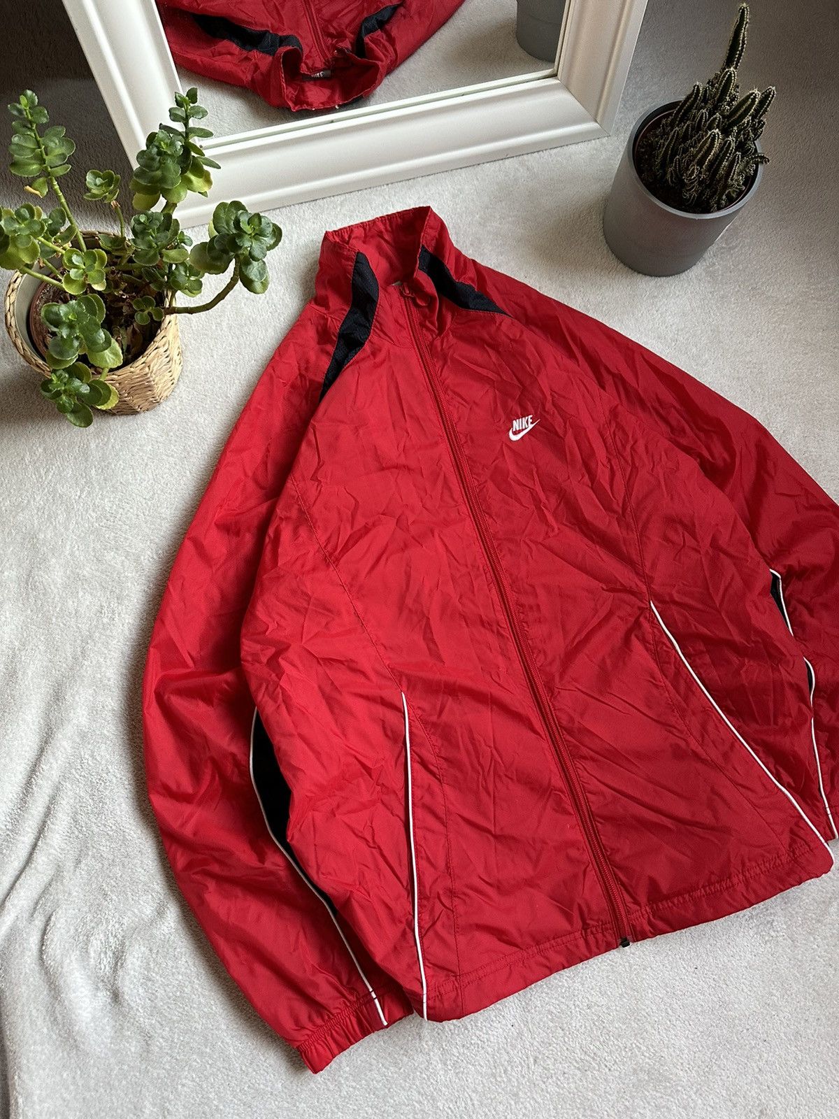 Nike × Streetwear × Vintage 00s Nike Vintage Oversize Basic Logo Light ...