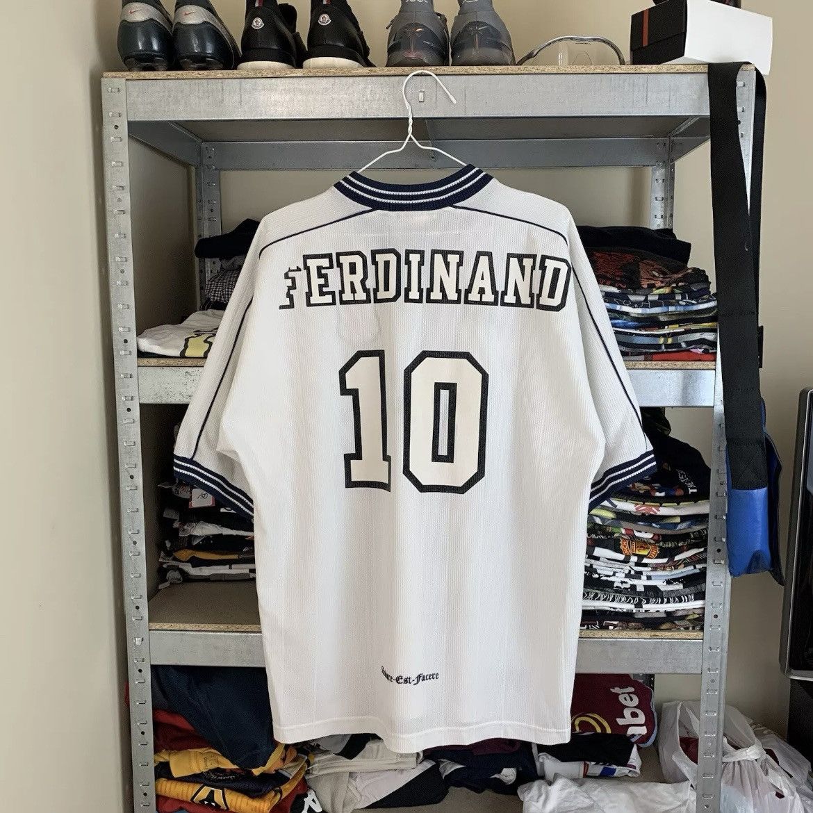 PONY Rare!Vintage Ferdinand 10 Tottenham Hotspur Jersey 90s Shirt | Grailed