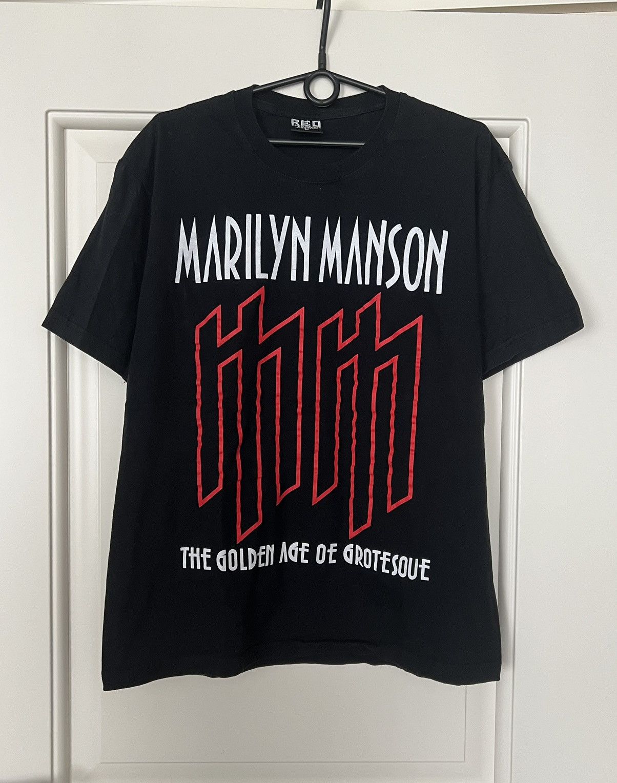 Band Tees × Marilyn Manson × Vintage Vintage Marilyn Manson Band Tee ...