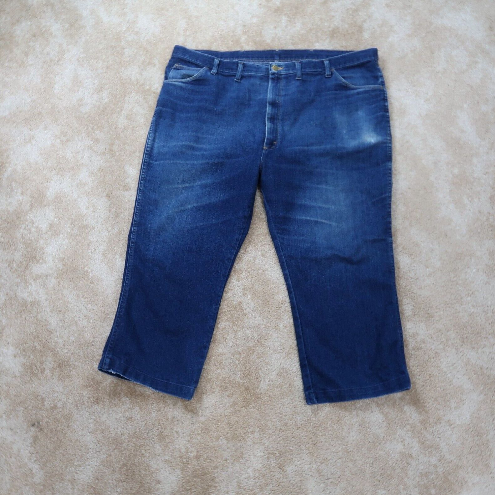 Wrangler Wrangler Rugged Wear Straight Leg Jeans Men’s 48x25 Distressed ...