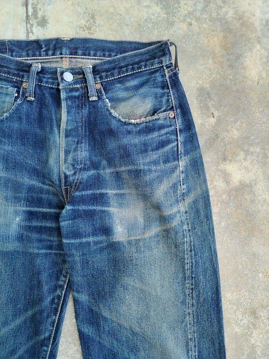 Pherrows Pherrows Stormy Blue 40s WW2 Replica Selvedge Denim | Grailed