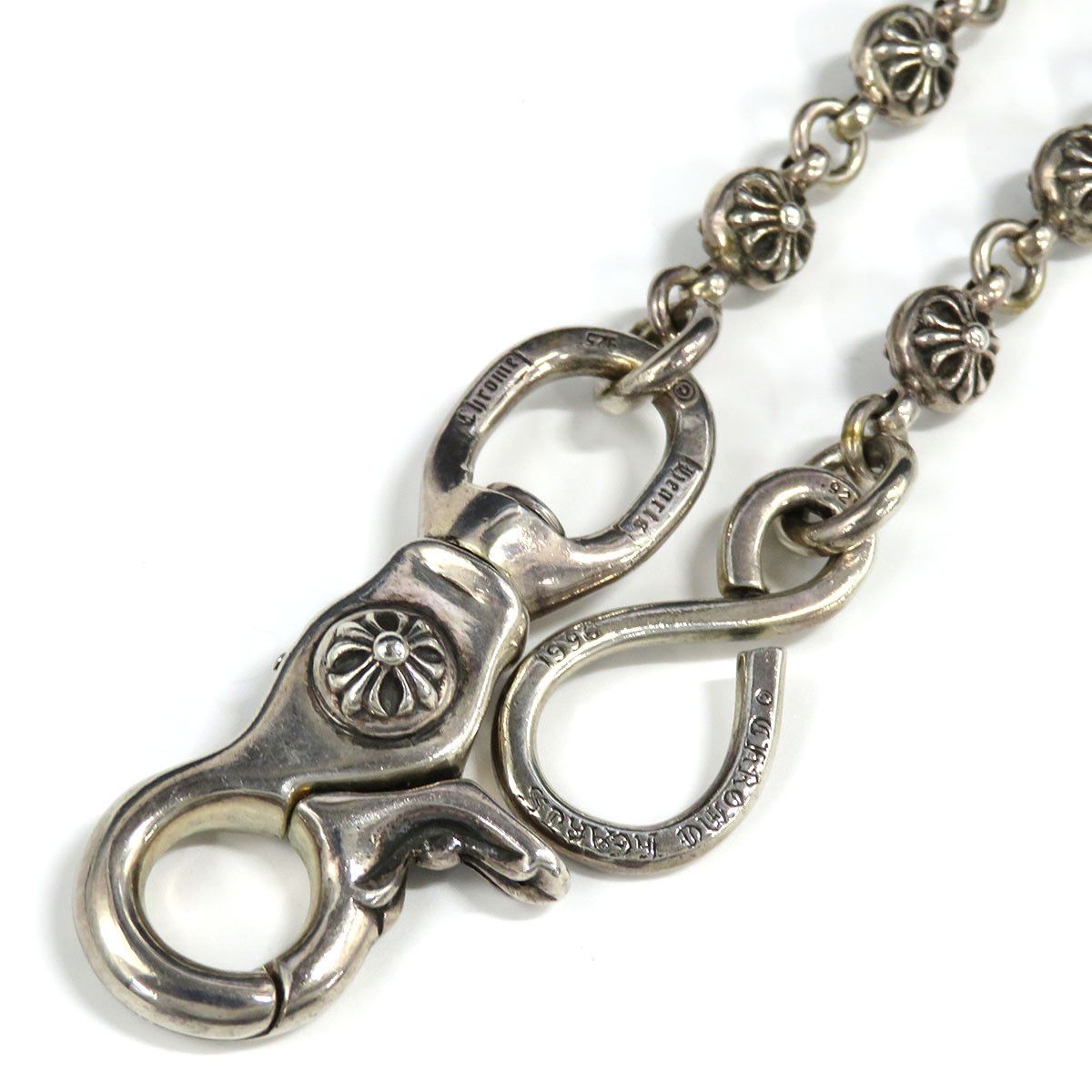 Chrome Hearts Chrome Hearts Cross Ball Wallet Chain | Grailed