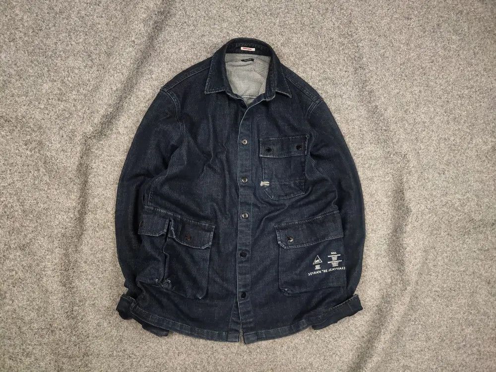 DENHAM Denham Japan Worship traditional Overshirt denim jacket | Grailed