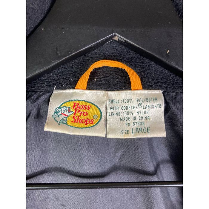 Bass Pro Shops Bass Pro Shop Fishing Gore Tex Jacket 100 MPH Mens Large ...