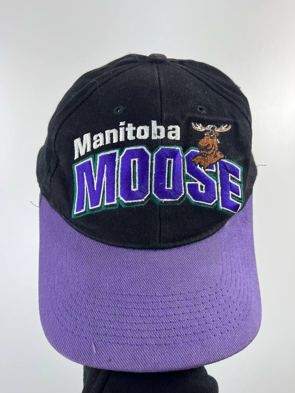 Other Manitoba Moose Starter Vintage Hockey Snapback Hat One Size | Grailed