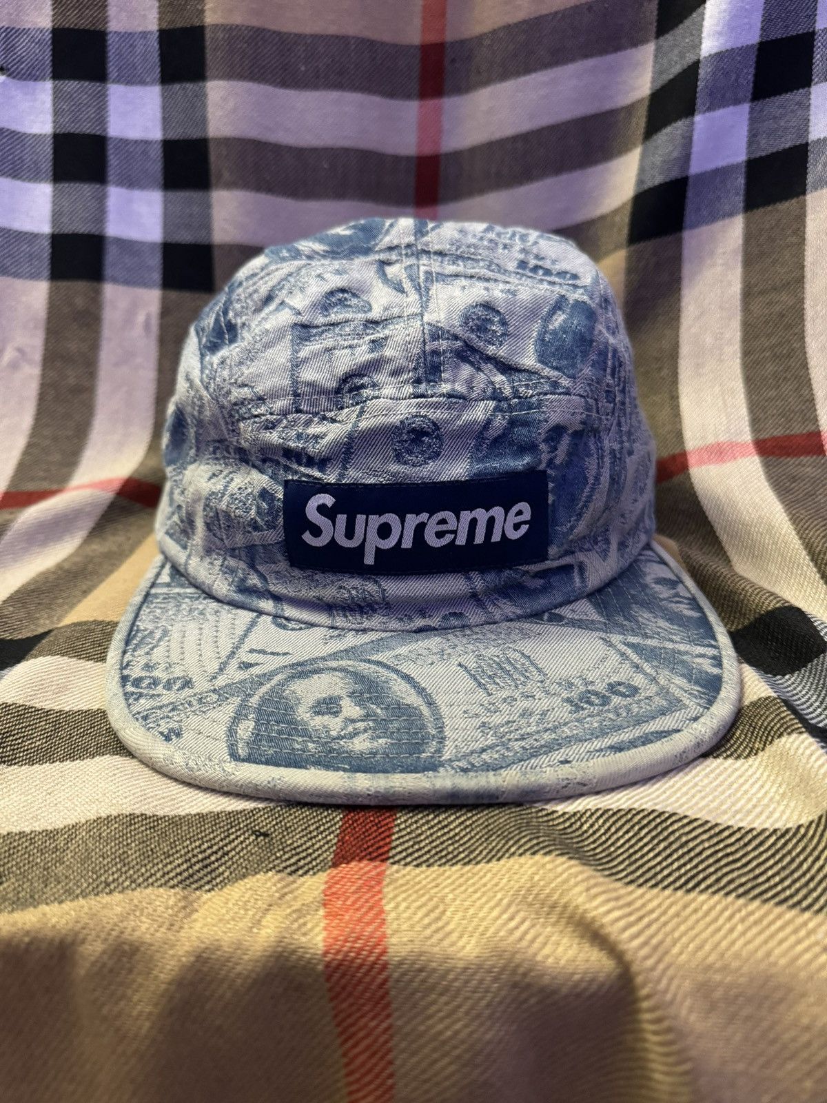 Supreme Supreme 100 Dollar bill cap | Grailed