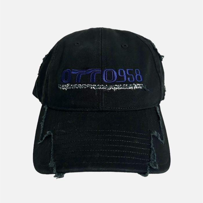 Kiko Kostadinov OTTO 958 x Fifth Store Tokyo Logo Distressed Cap Hat ...