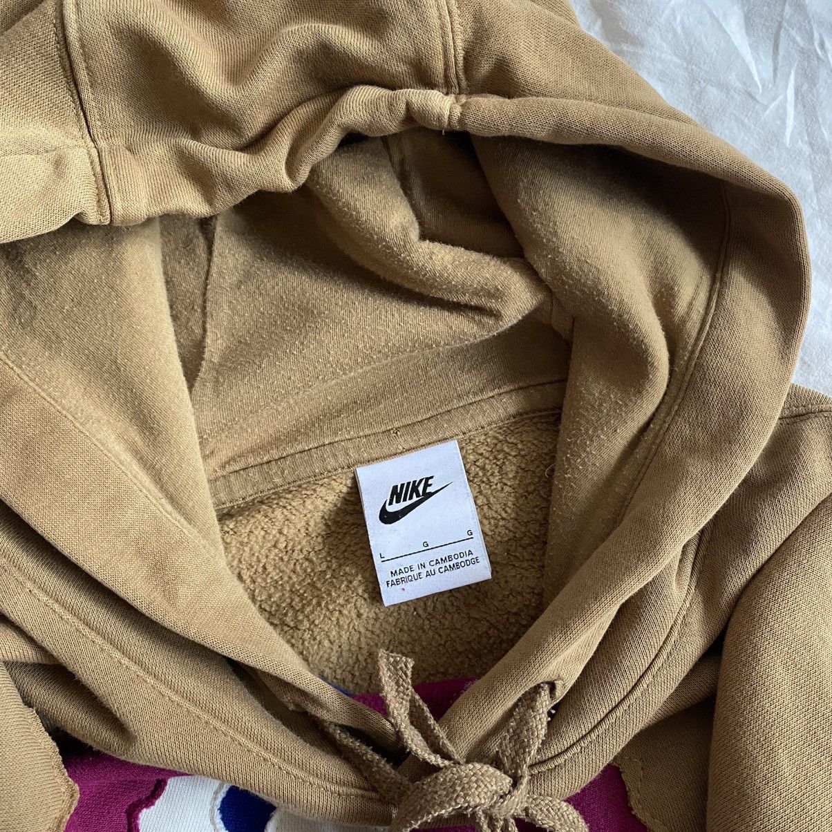 Nike Reworked Nike Skeleton Ripped Custom Hoodie | Grailed