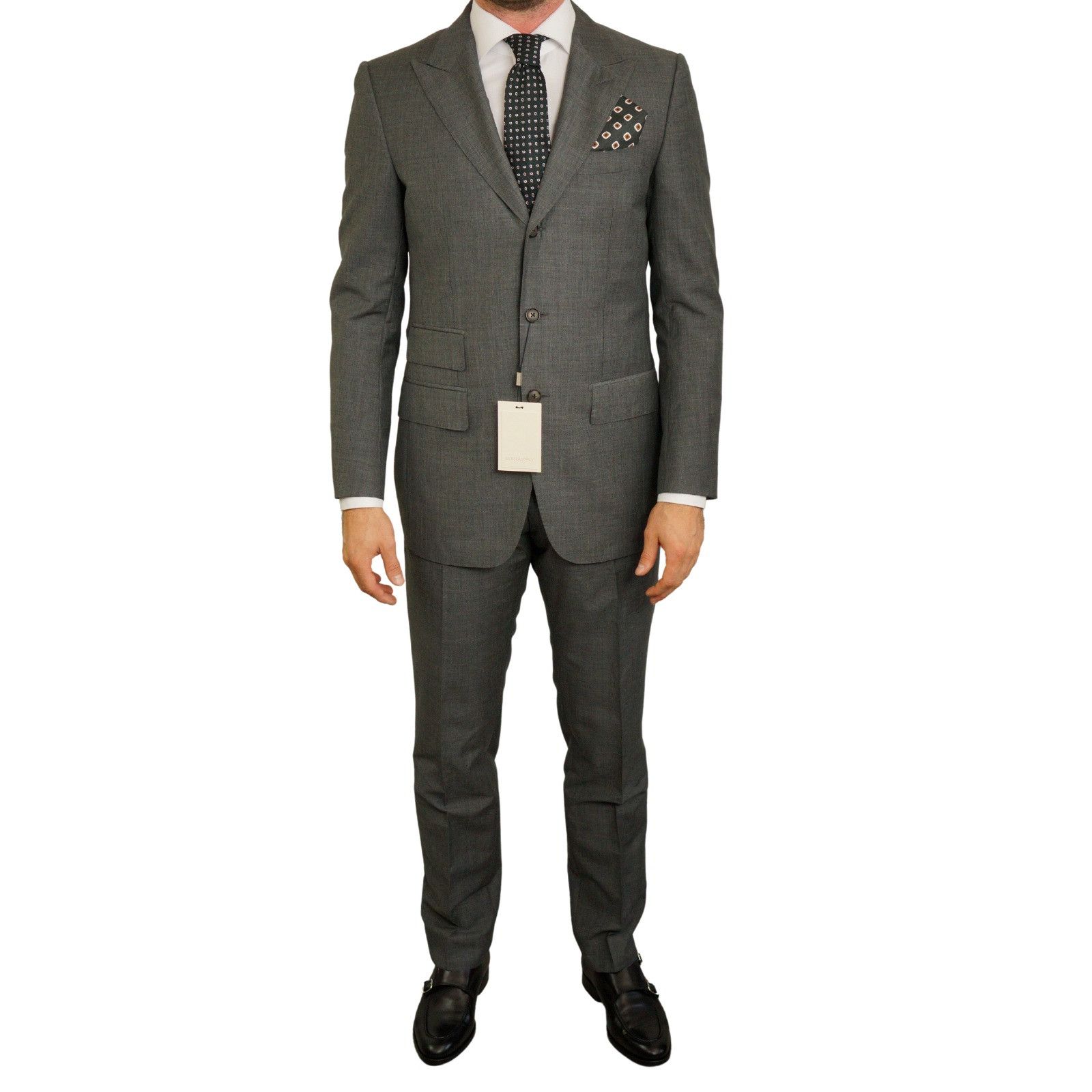 Suitsupply Men Suitsupply Suit Grey Single Size EU48 UK/US38 S757 | Grailed