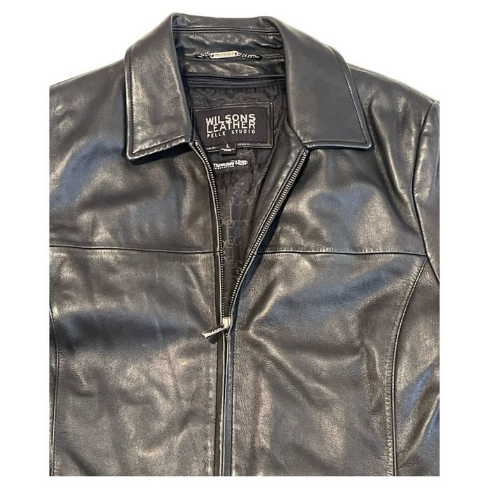 Wilsons Leather Wilson leather womens leather jacket size L Thinsulate ...
