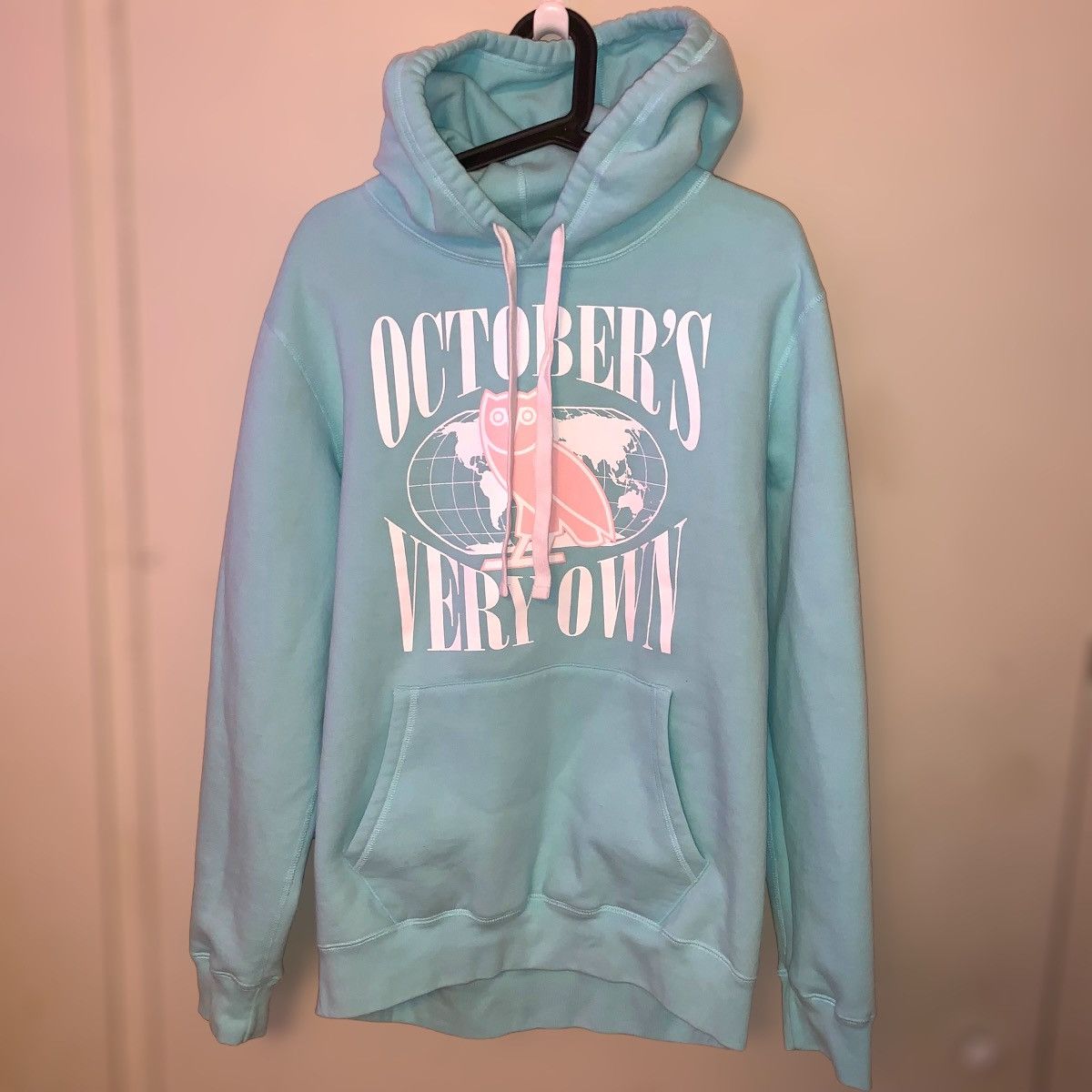 Octobers Very Own October's Very Own OVO World Tour Aqua Blue Hoodie ...