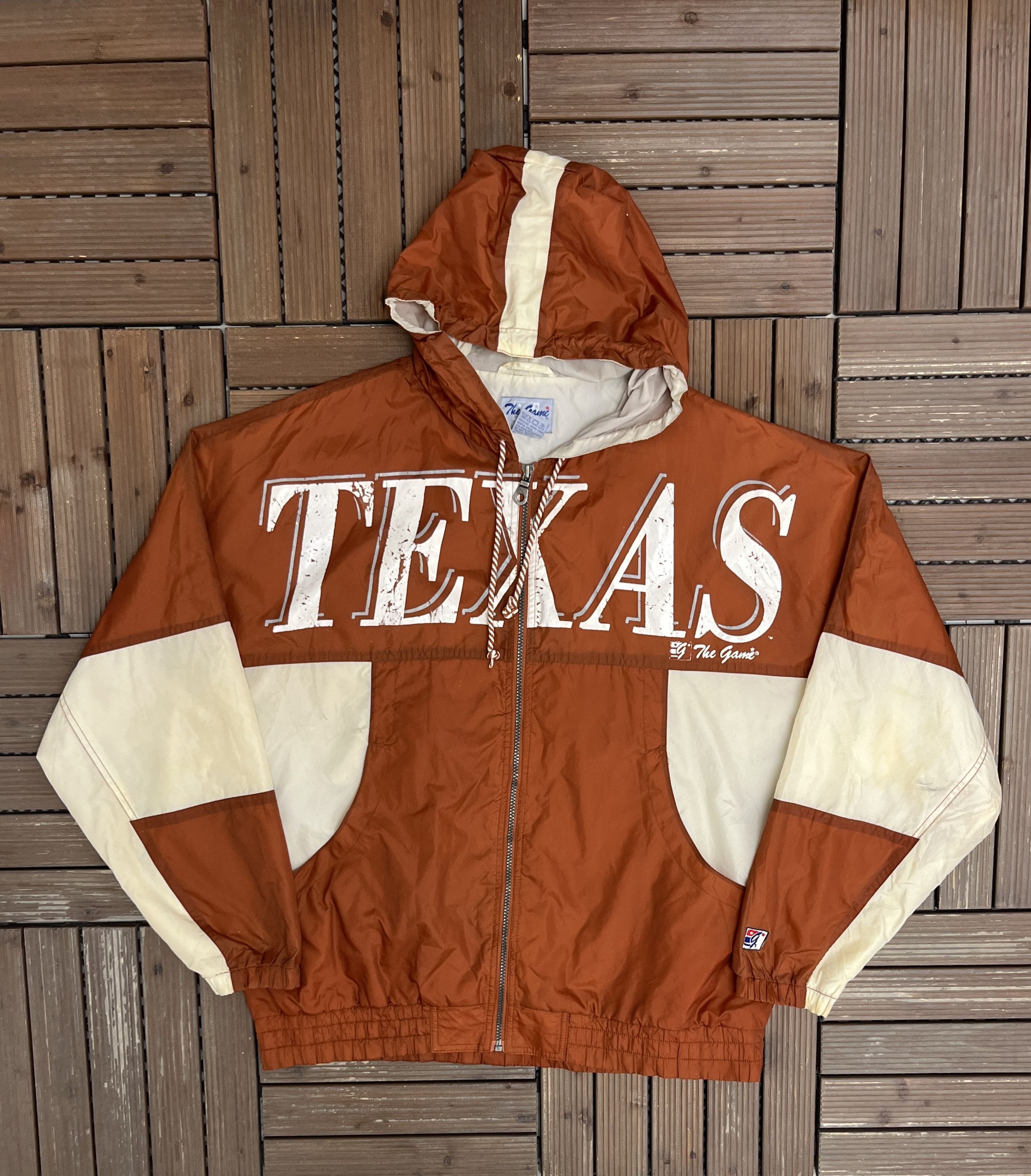 The Game × Vintage Texas Longhorns Vintage Windbreaker Jacket | Grailed
