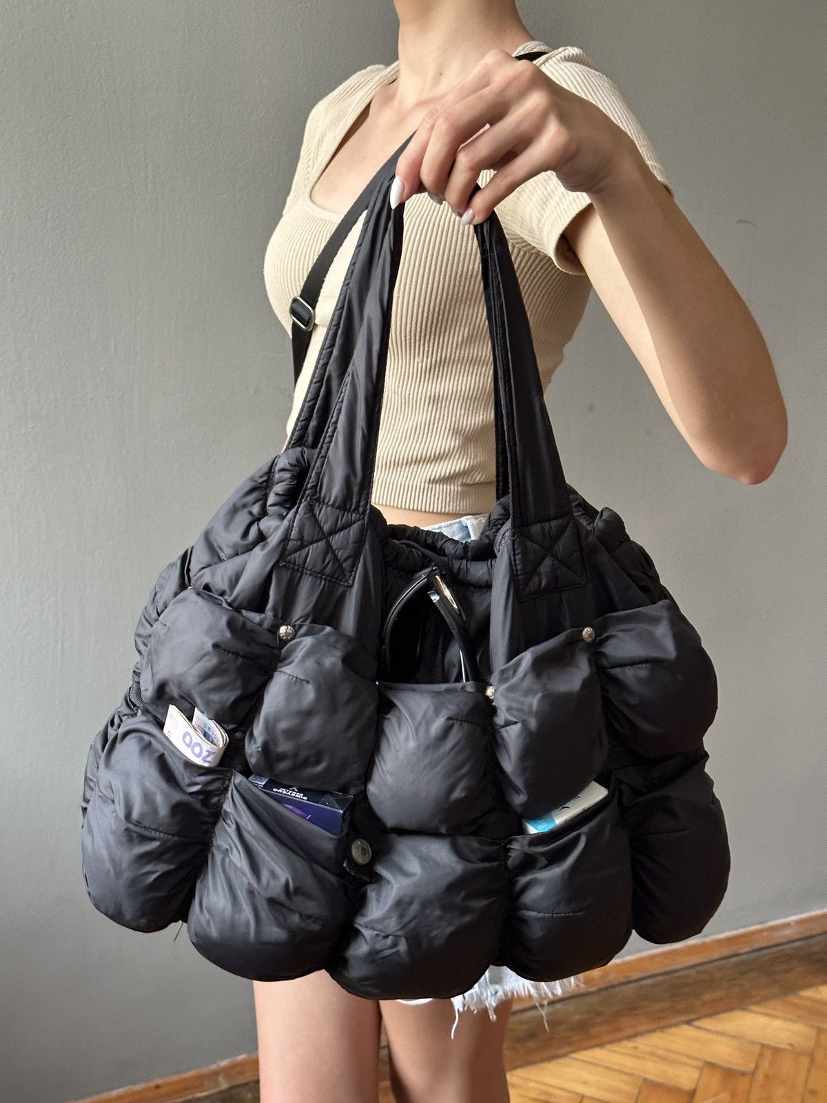 Vintage Vintage Marithe Francois Girbaud Pokachu Puffer Bag | Grailed