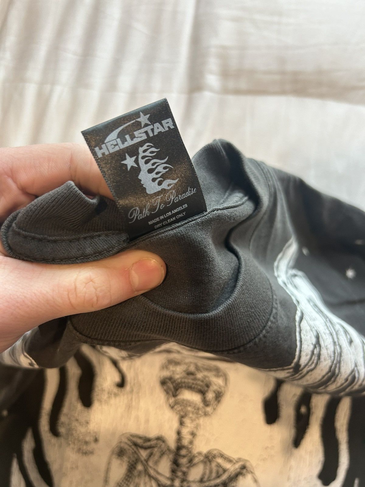 HELLSTAR Hellstar Inner Peace Vintage Black Tee | Grailed