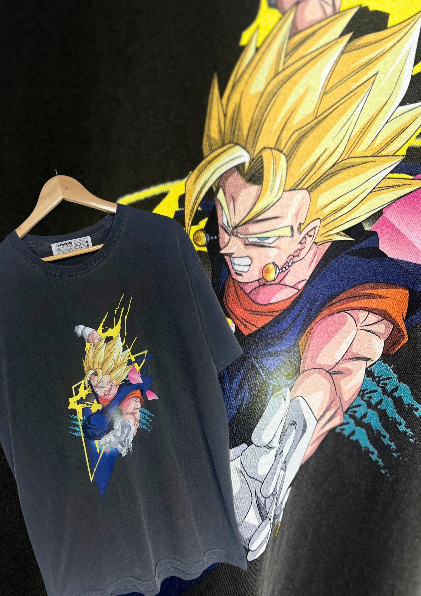 Japanese Brand Dragon Ball Z x Legenda Super Vegito T-shirt | Grailed