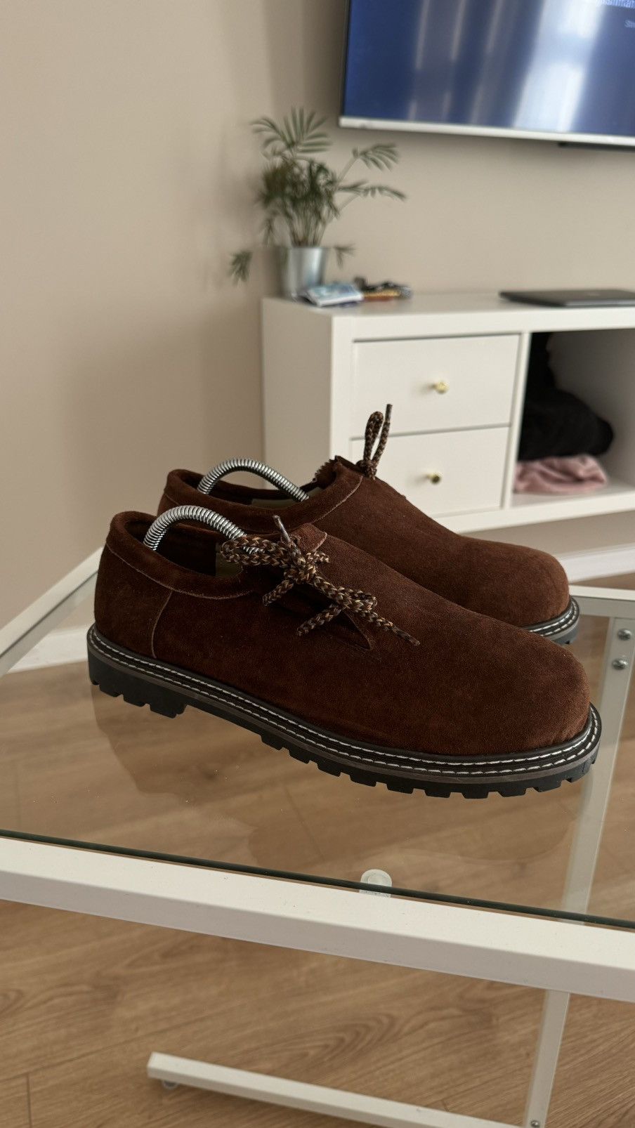 Avant Garde × Genuine Leather × Vintage Vintage Almsach cynthia suede ...