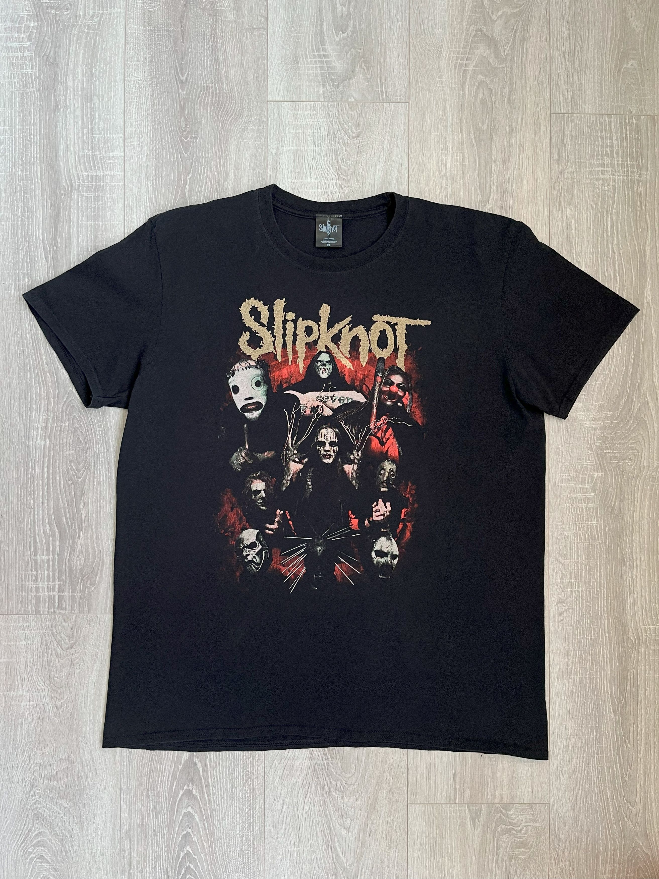 Slipknot Slipknot Double-Side Logo T Shirt License Merchandise | Grailed
