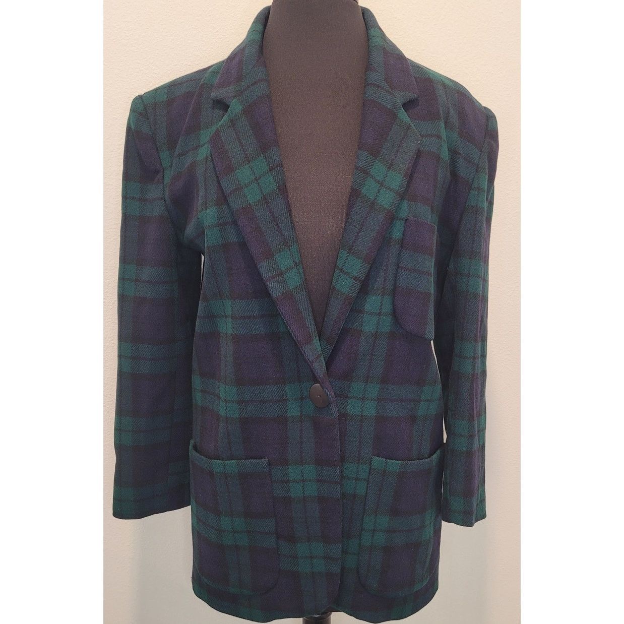 Vintage VTG Donny Brook Wool Blazer 4 Rare Fit Dark Academia Retro ...