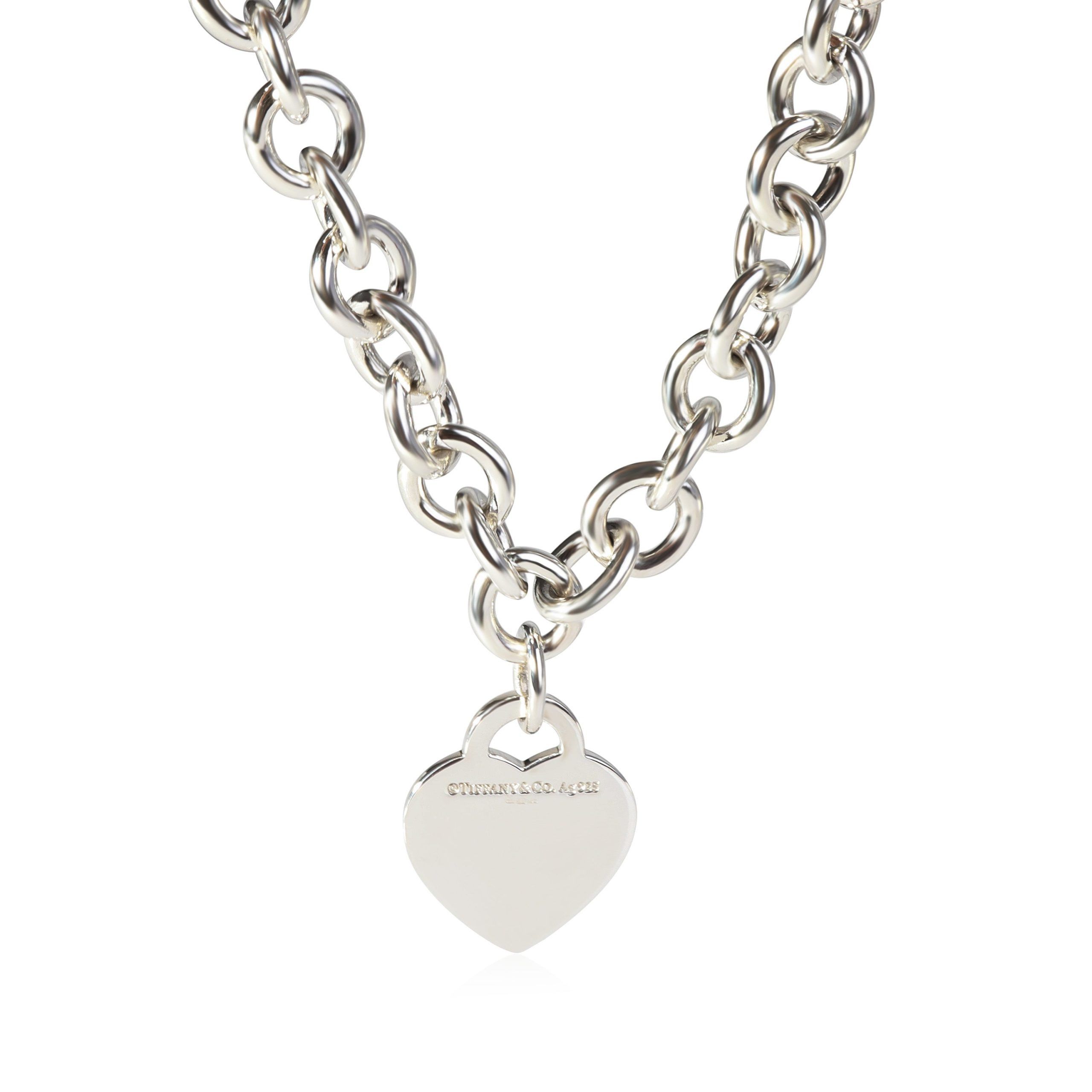 Tiffany & Co. Tiffany & Co. Return To Tiffany Heart Tag Necklace in ...