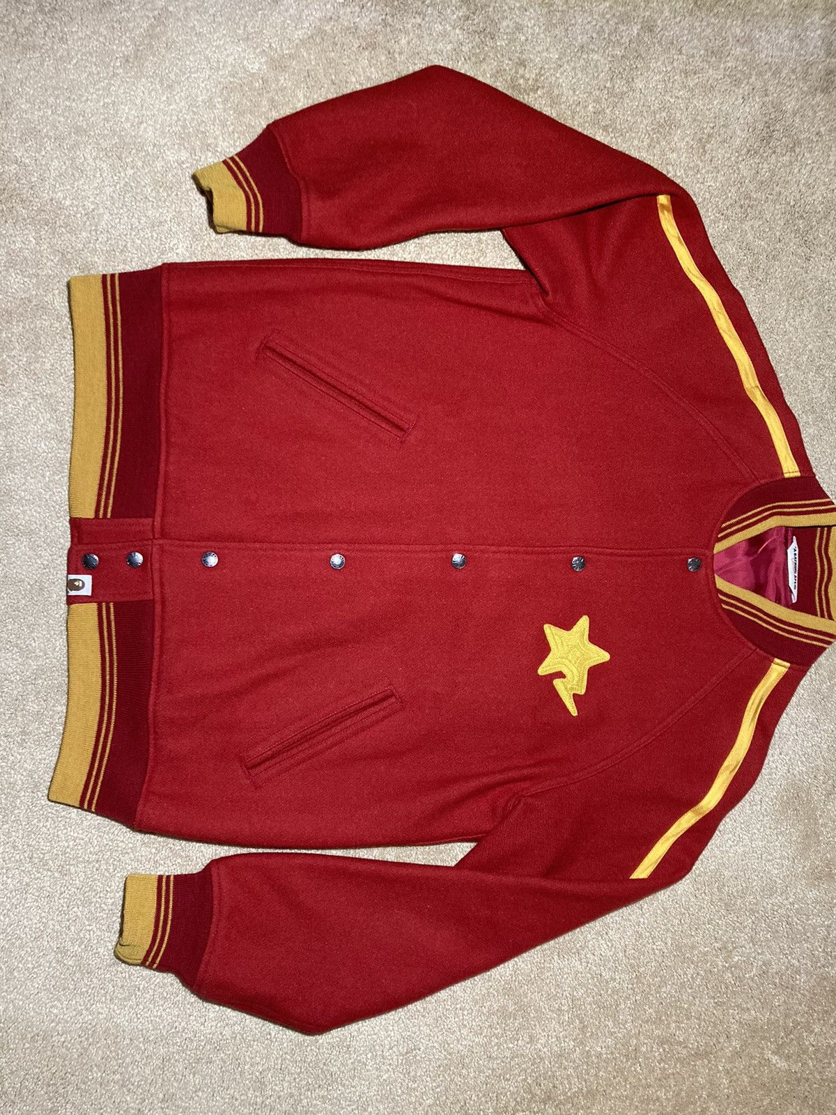 Bape Stadium Varsity Jacket (2013) | Grailed