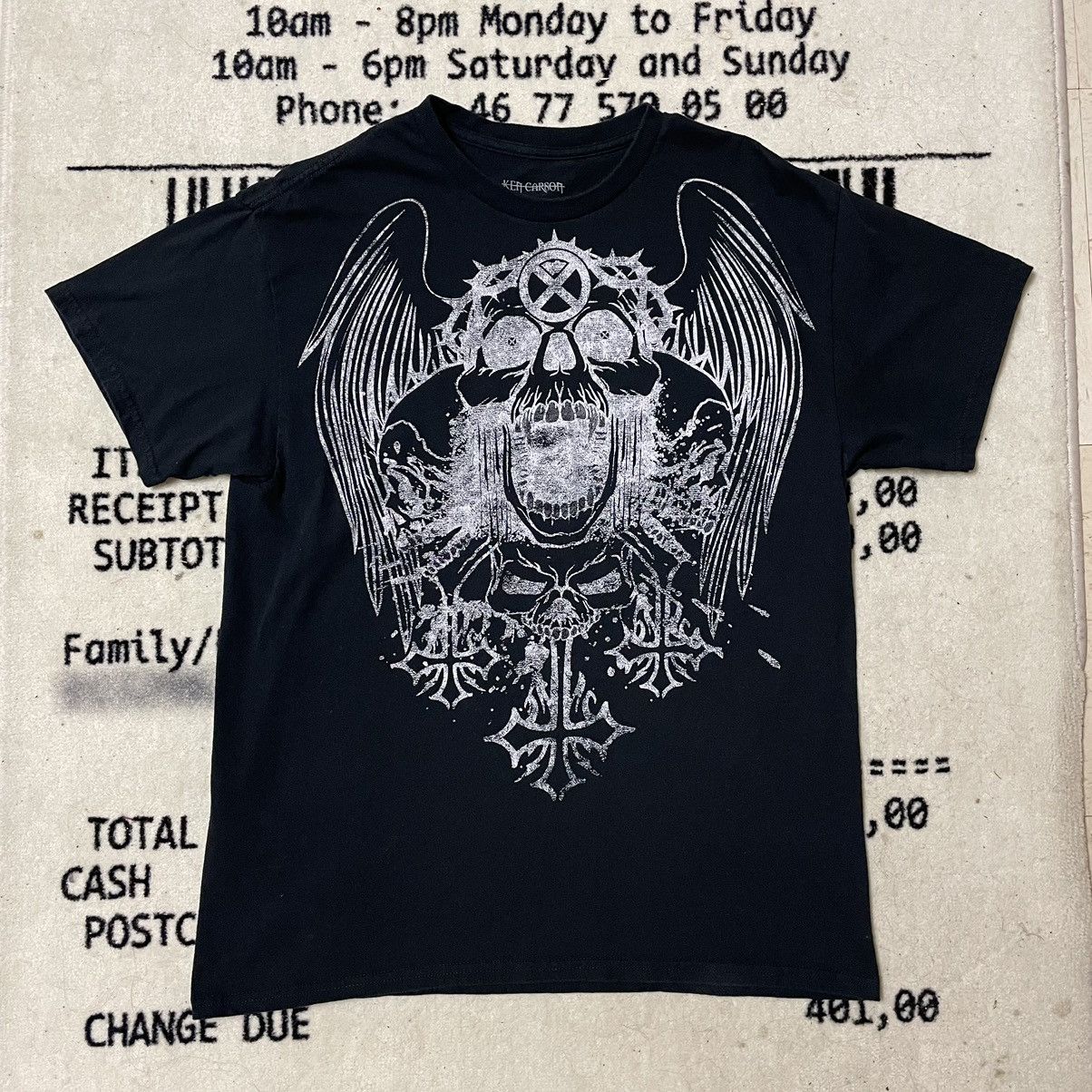 Ken Carson Ken Carson Tour Tee Sz Large A Great Chaos | Grailed