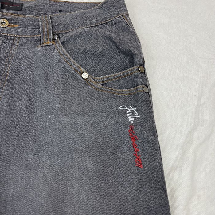 Fubu FUBU THE COLLECTION hiphop skate denim pant | Grailed