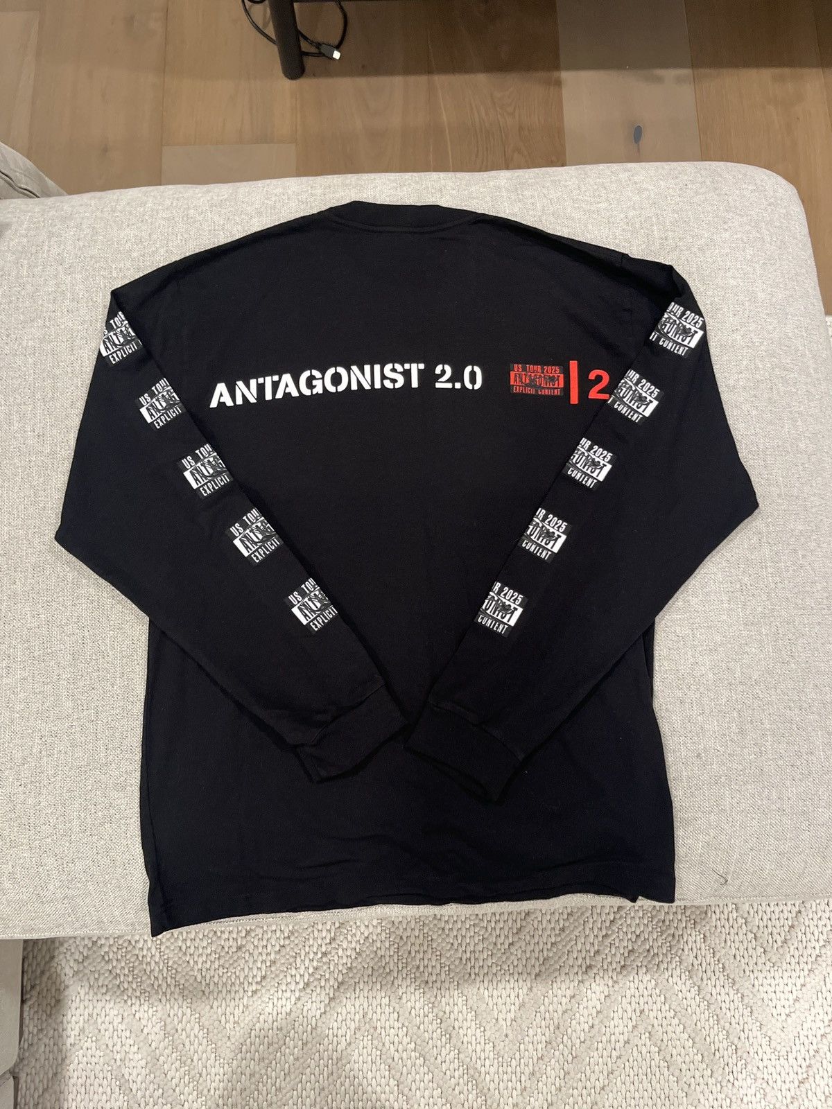 Other Playboi carti antagonist 2.0 tour long sleeve merch | Grailed