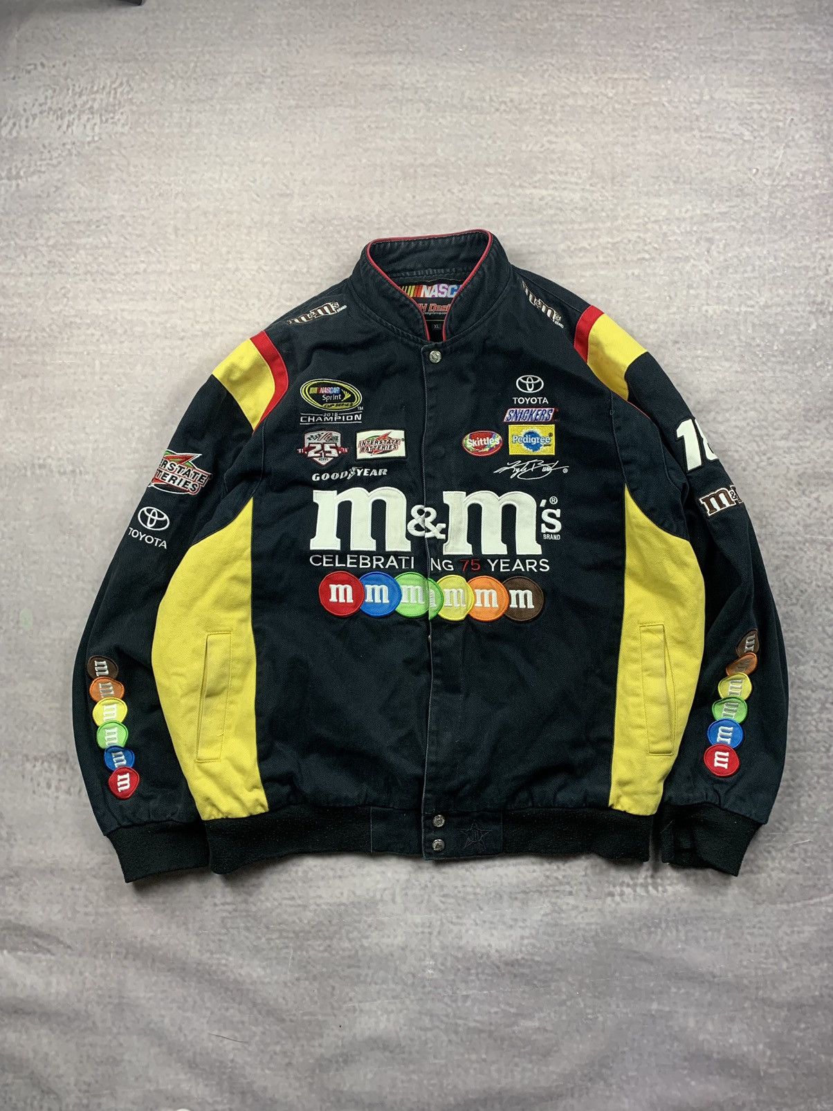 Jeff Hamilton × Jh Design × NASCAR Racing M&M’S JH Design Nascar Jacket ...