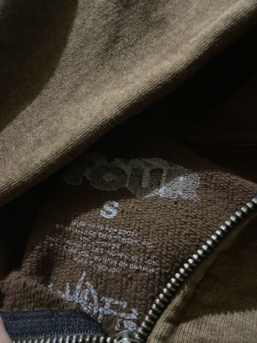 Streetwear Travis Scott zip up brown | Grailed