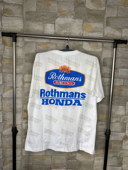 Vintage Vintage Rothmans Honda Racing AOP single stitch tee 90’s | Grailed