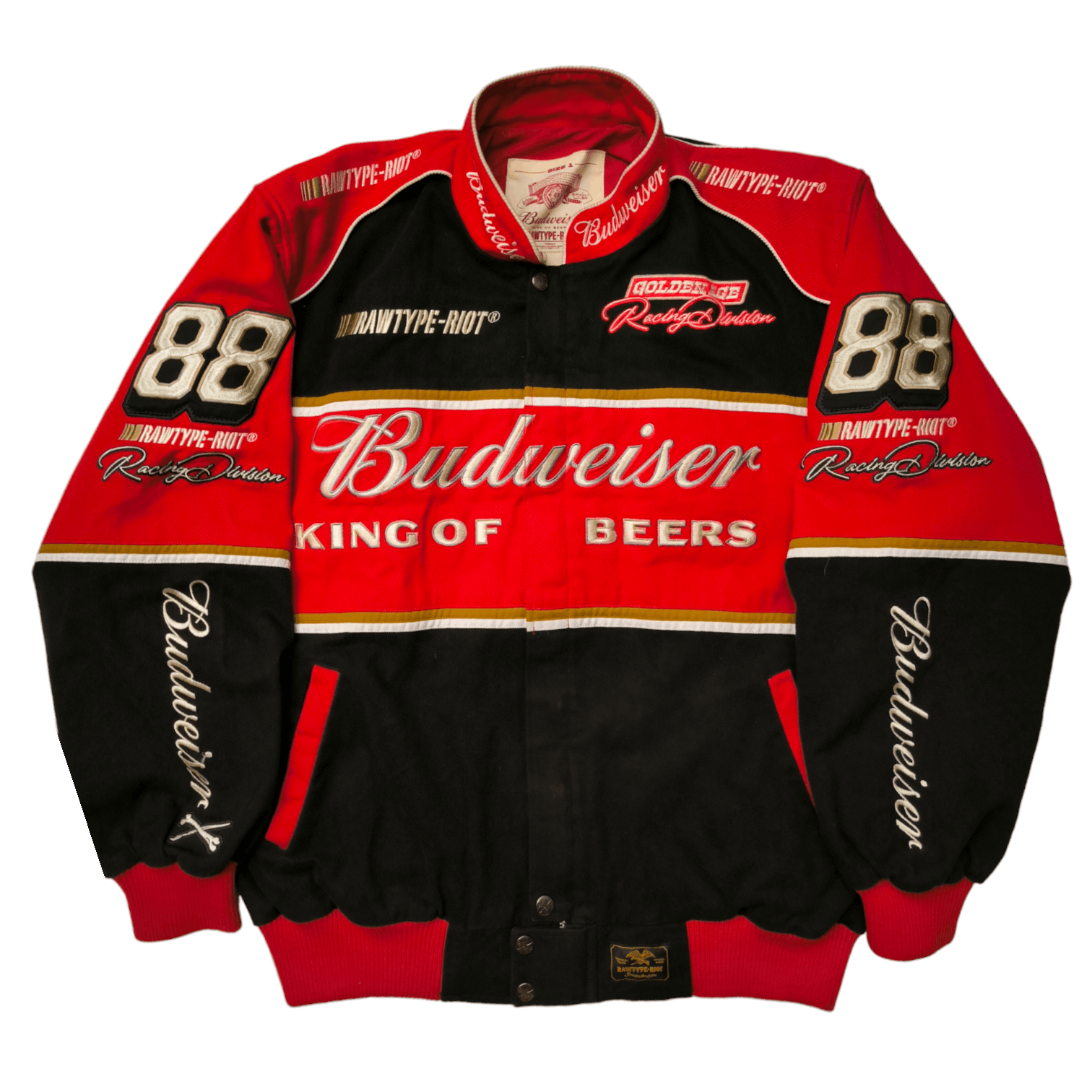 Budweiser × NASCAR × Racing Rawtype Riot x Budweiser Racing Division ...