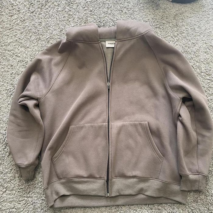 Fear of God Fear of God Essentials Zip up | Grailed