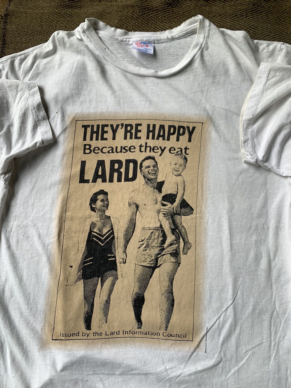 Vintage They’re happy because they eat LARD | Grailed Vintage They’re happy because they eat LARD | Grailed