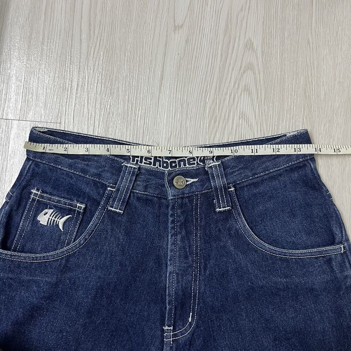 Ecko Unltd. CRAZY Y2K Fishbone Baggy Jnco style jeans | Grailed