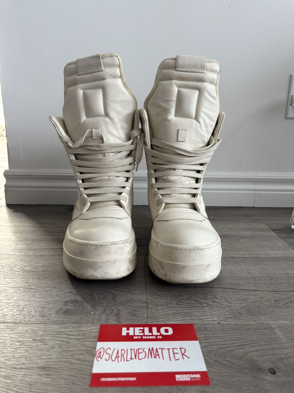 Rick Owens Rick Owens Mega Geobaskets | Grailed