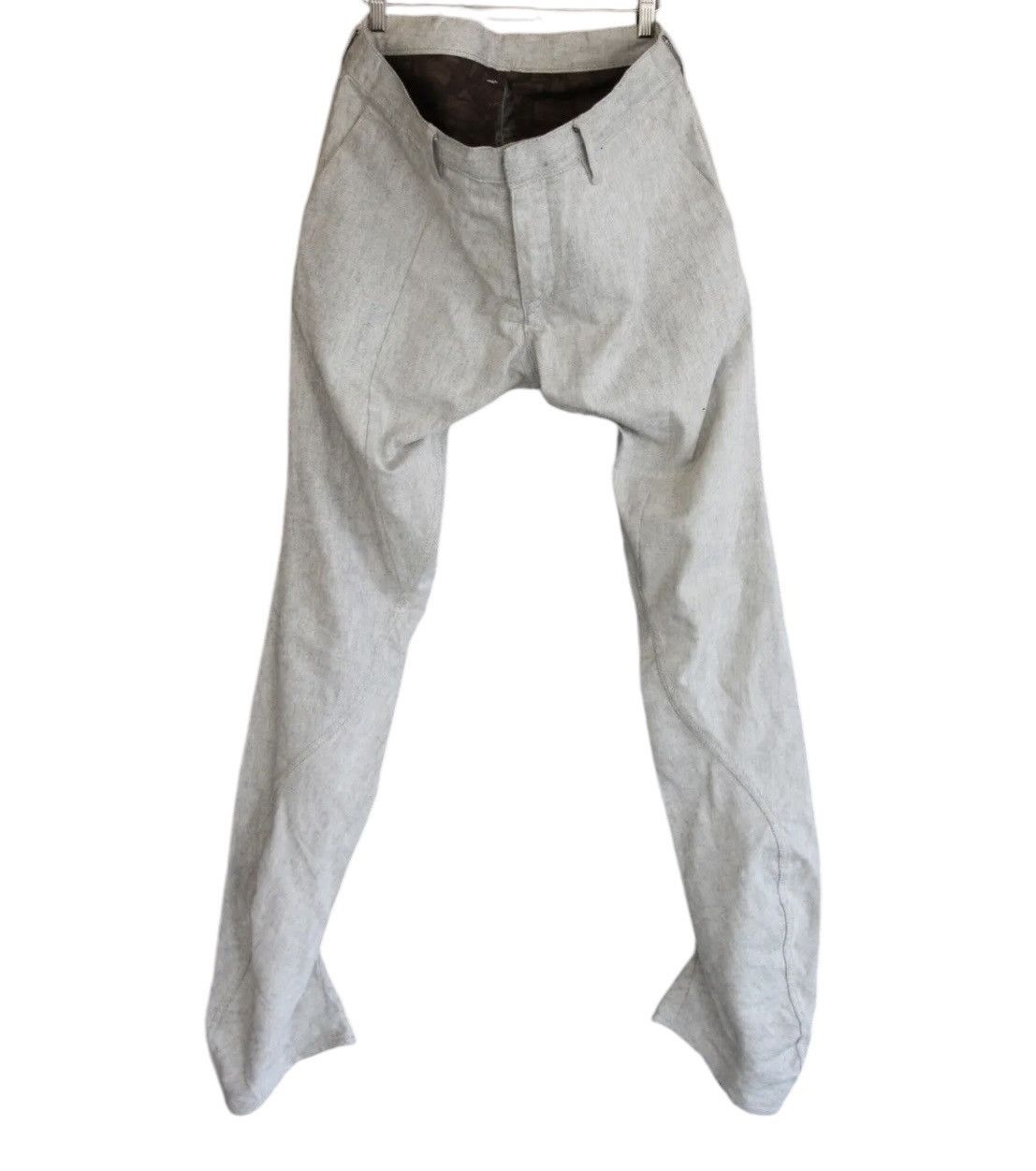 Devoa Devoa Anatomical Twisted Curved Denim Jeans | Grailed