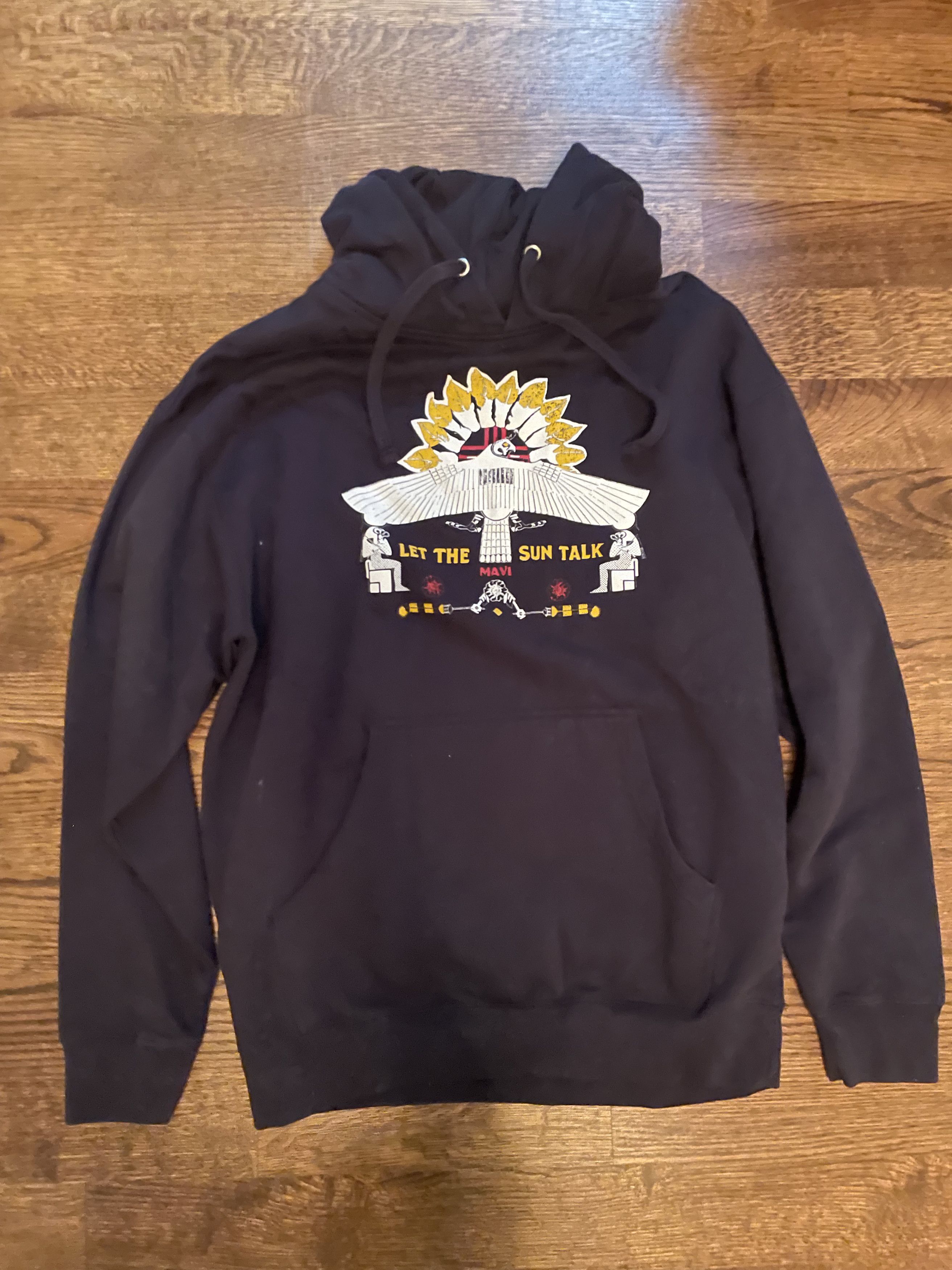 Mavi Mavi Let the Sun Talk Hoodie | Grailed