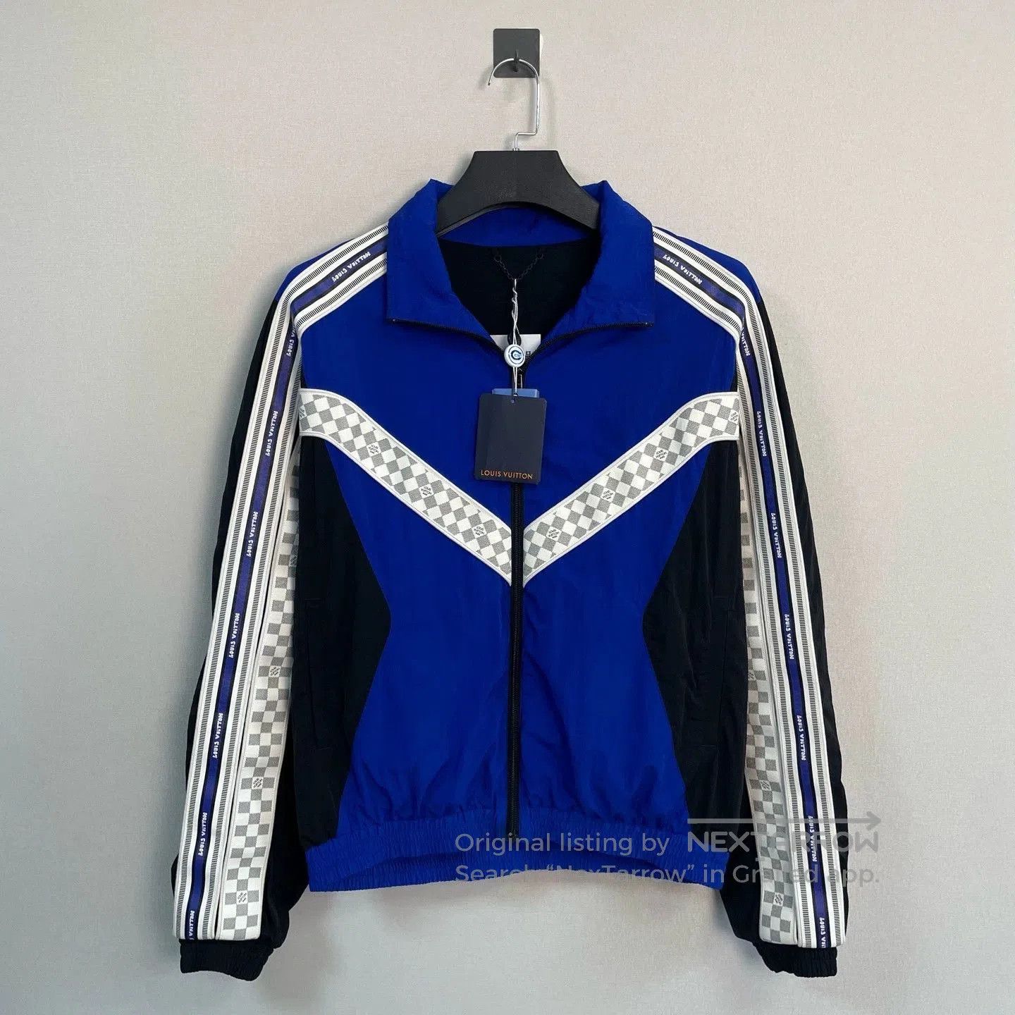 Louis Vuitton louis vuitton new checkered leather jacket. | Grailed