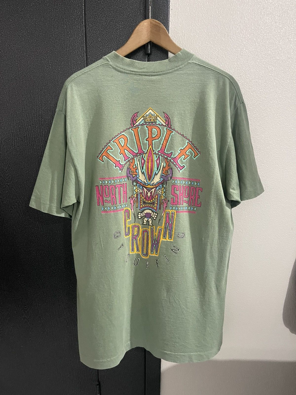 Vintage Vintage Triple Crown North Shore Of Surfing Tee | Grailed