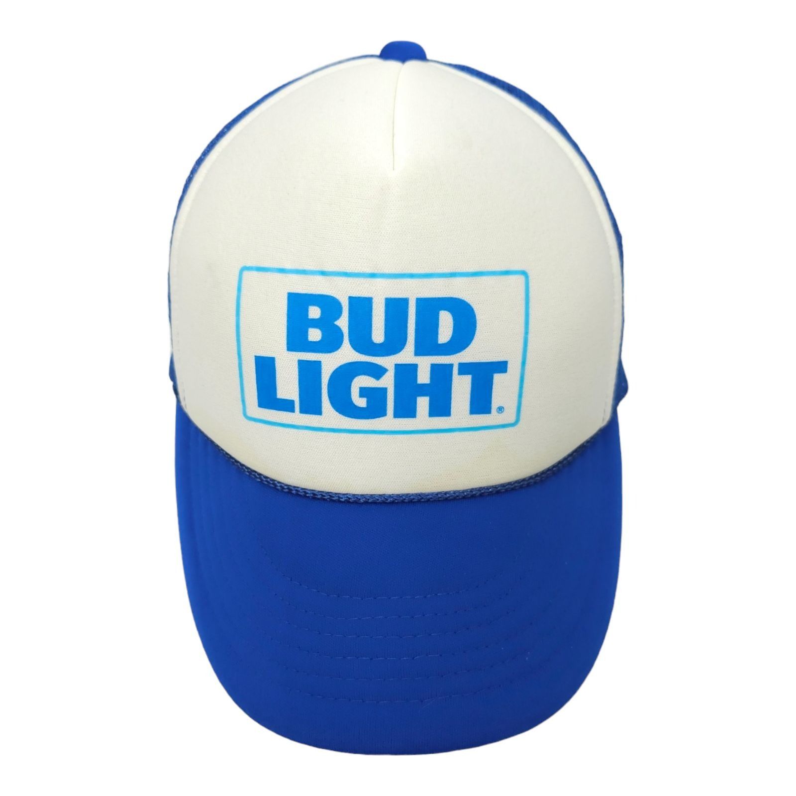 Other Bud Light Mesh Rope Braid Snapback Cap Trucker Foam Front | Grailed