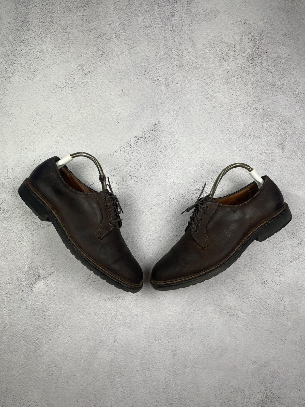 Alden Alden 94318 Brown Leather Derby Shoes – Size 10.5 C/E Alden Alden 94318 Brown Leather Derby Shoes – Size 10.5 C/E