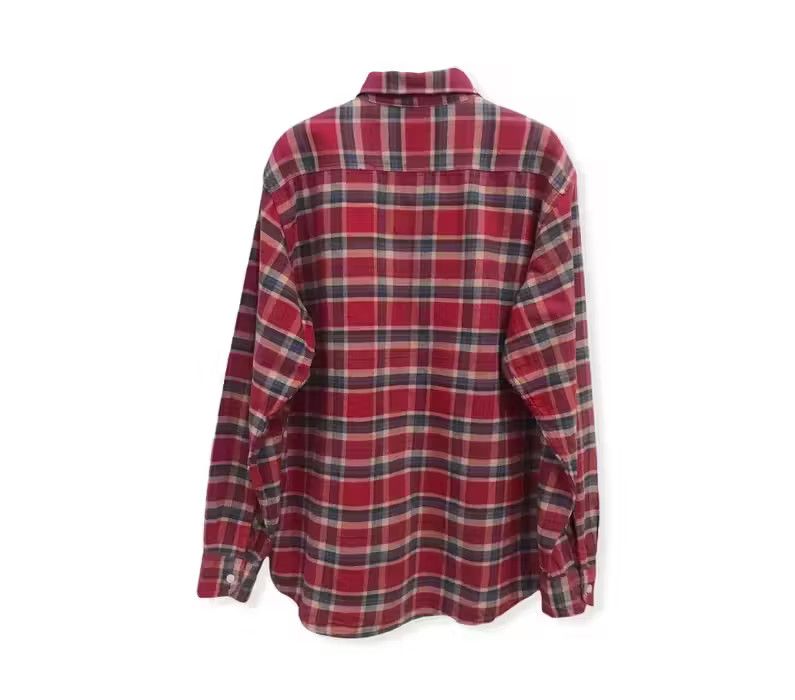 Edwin Japanese Brand Edwin MultiPocket Plaid Tartan Shirt Flannel | Grailed